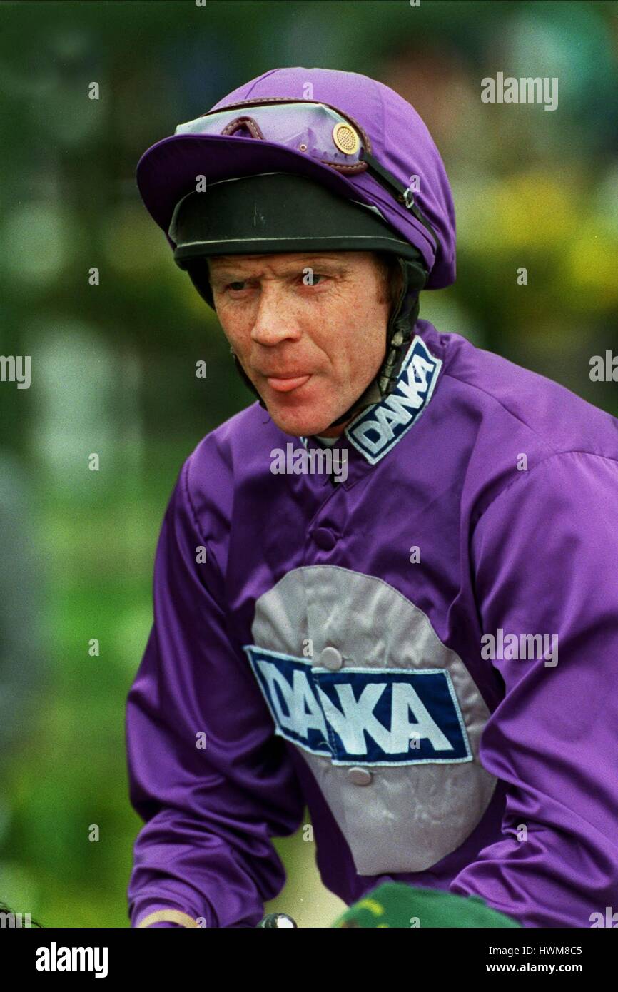 NICHOLAS ADAMS JOCKEY 07 April 1998 Stock Photo - Alamy
