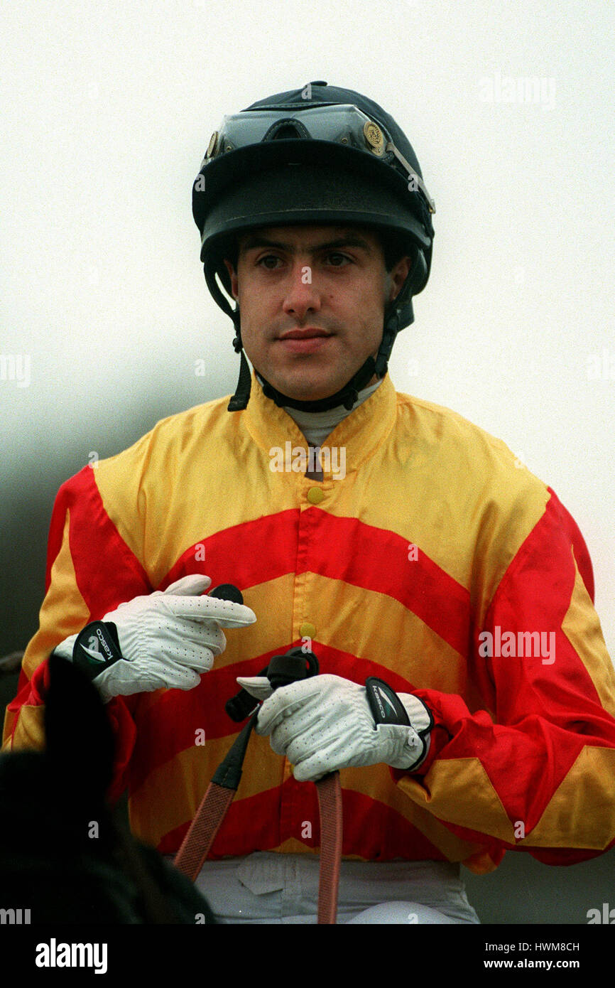 DARRYLL HOLLAND JOCKEY 10 February 1998 Stock Photo - Alamy