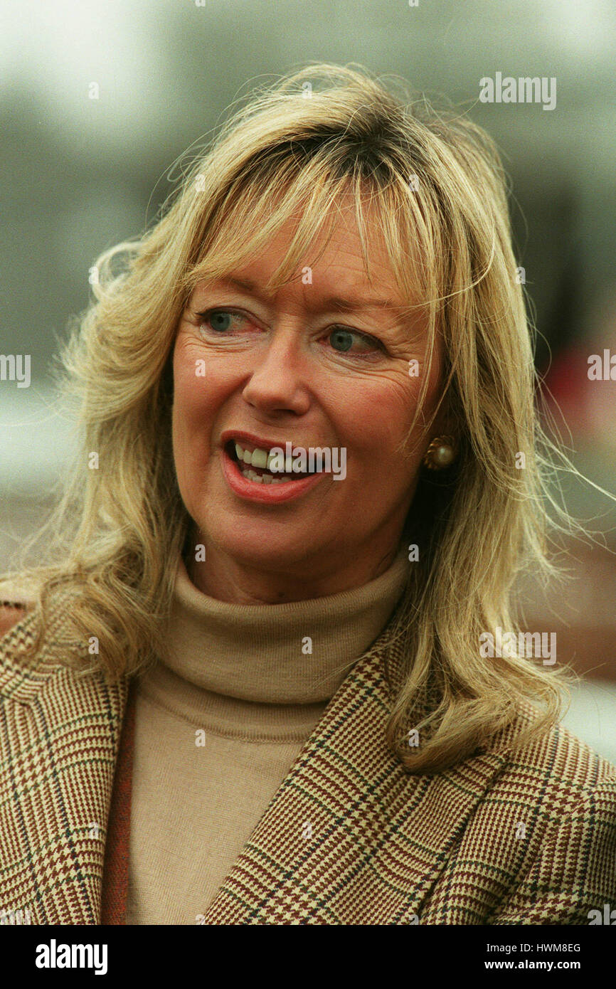 ELIZABETH HASLAM WIFE OF PATRICK HASLAM 23 February 1998 Stock Photo ...