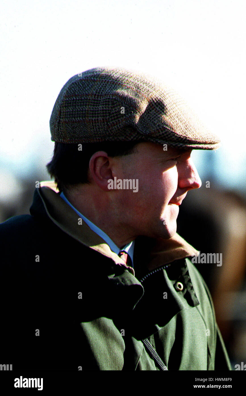 TIM EASTERBY RACE HORSE TRAINER 30 October 1998 Stock Photo - Alamy