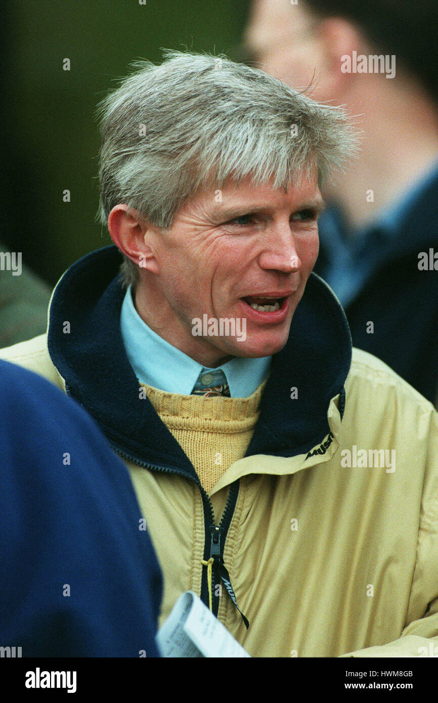 DEREK SHAW RACE HORSE TRAINER 10 February 1998 Stock Photo - Alamy