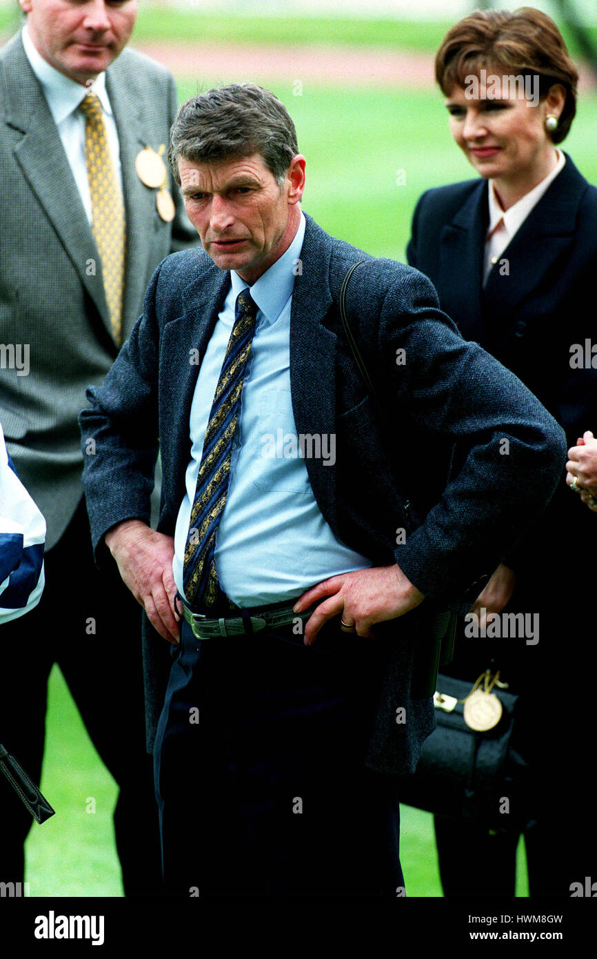 ERIC ALSTON RACE HORSE TRAINER 14 May 1998 Stock Photo - Alamy