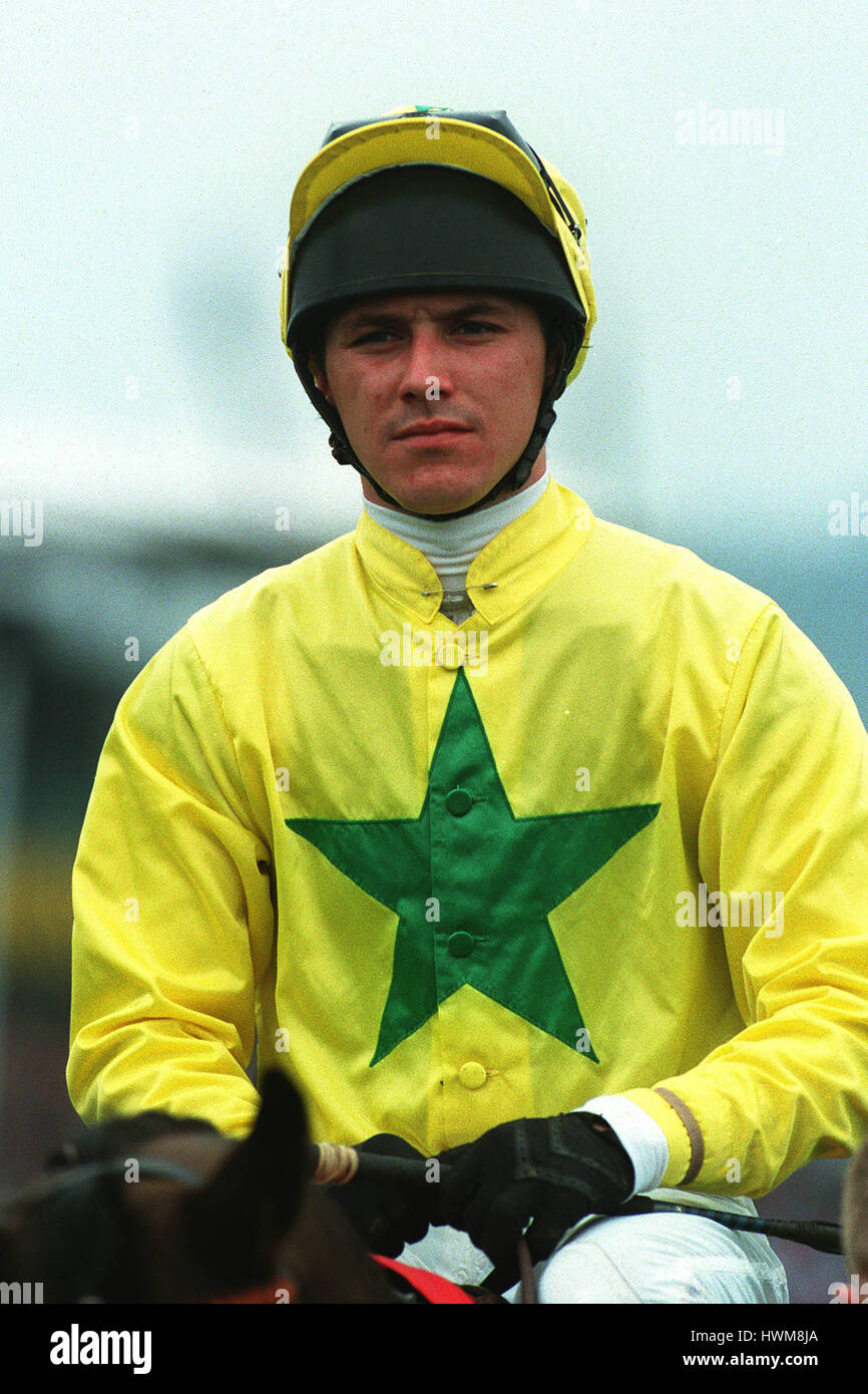 EDWARD CALLAGHAN JOCKEY 24 March 1998 Stock Photo - Alamy