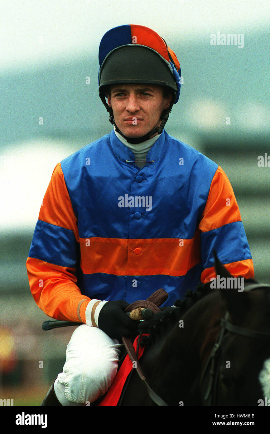 CHRIS MAUDE JOCKEY 24 March 1998 Stock Photo - Alamy