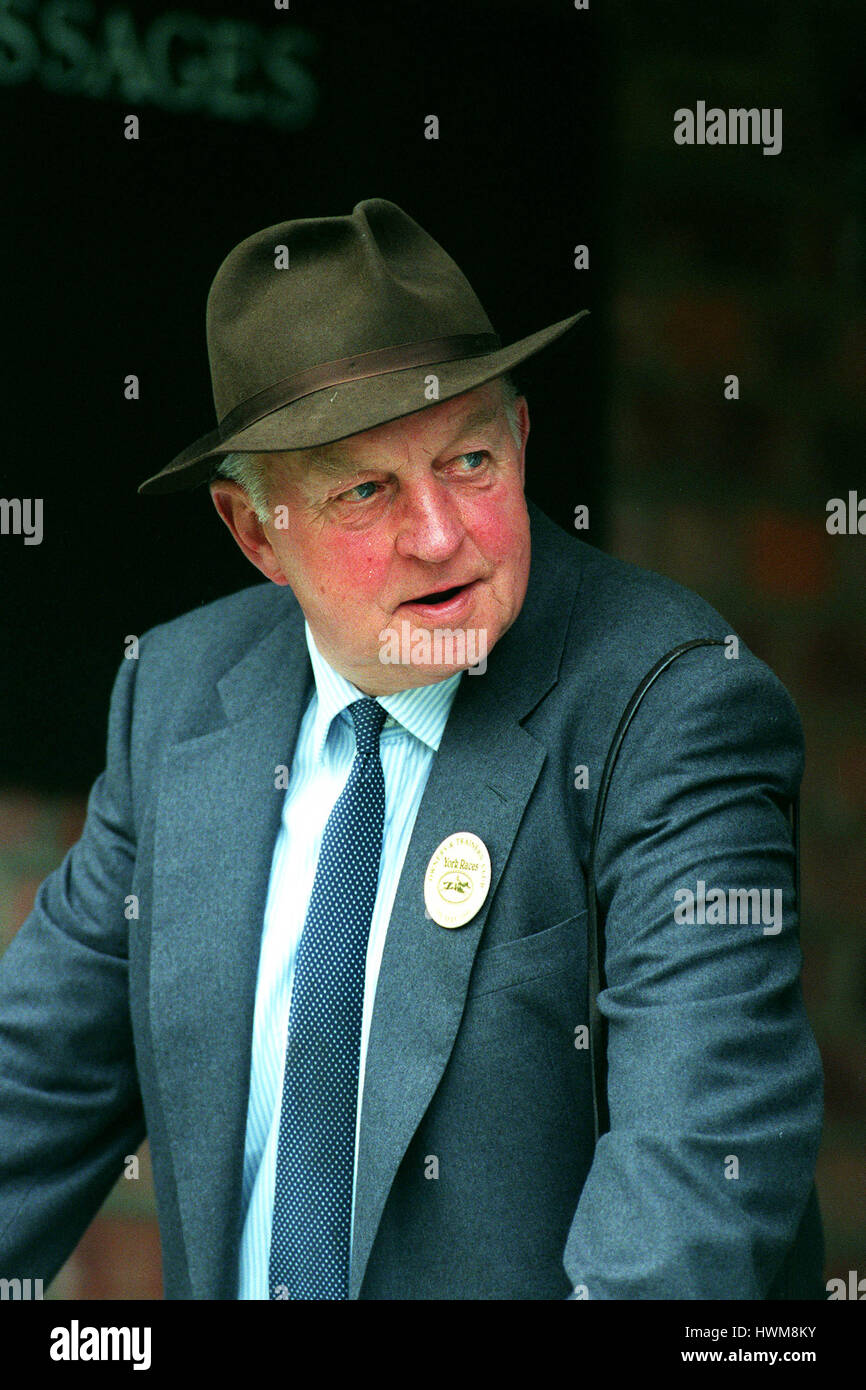 PETER EASTERBY RACE HORSE TRAINER 14 May 1998 Stock Photo - Alamy