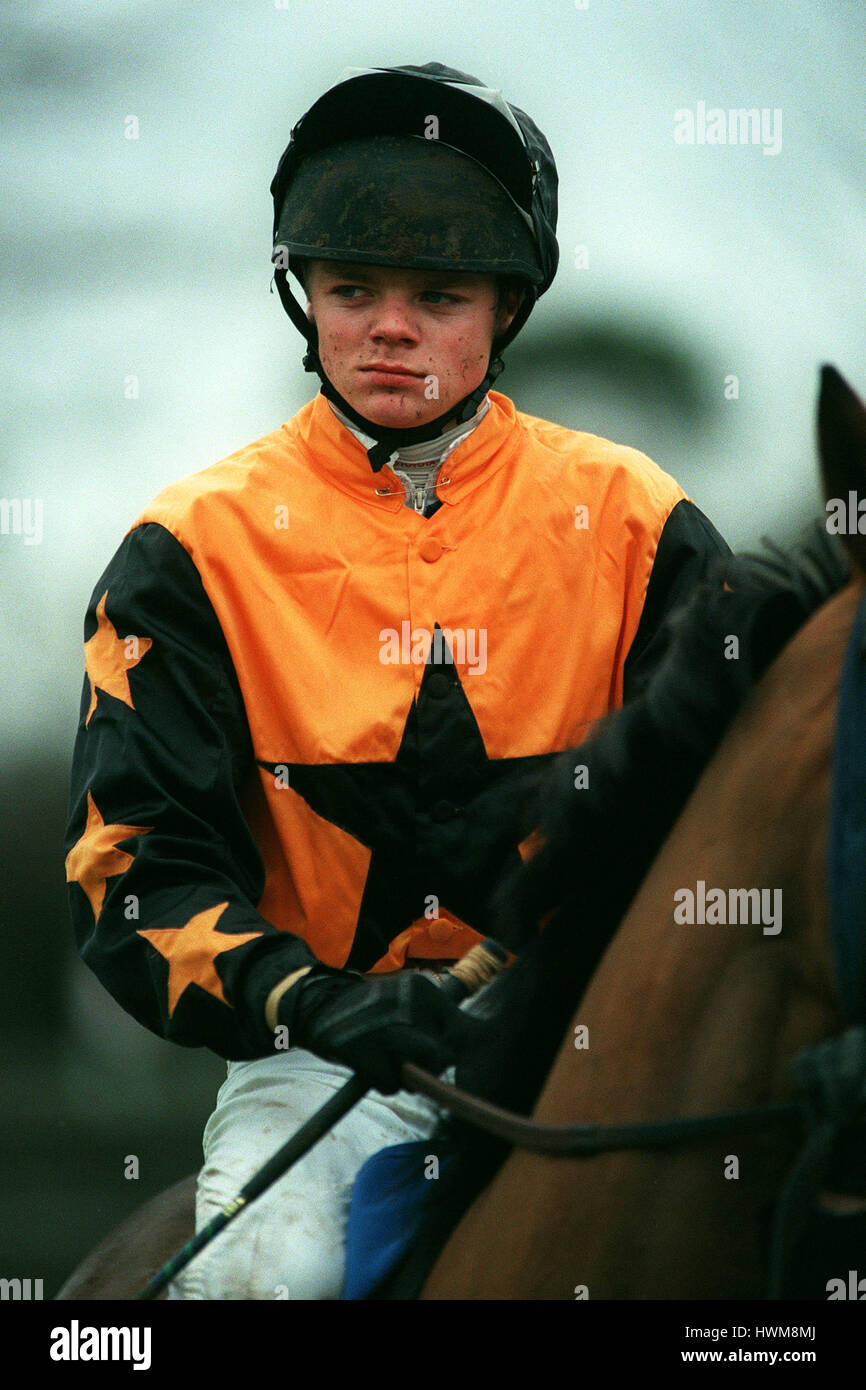 ROBERT THORNTON JOCKEY 08 January 1998 Stock Photo - Alamy