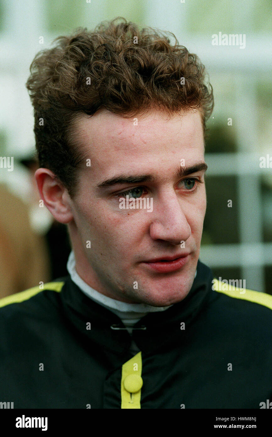 TOM JENKS JOCKEY 08 January 1998 Stock Photo - Alamy