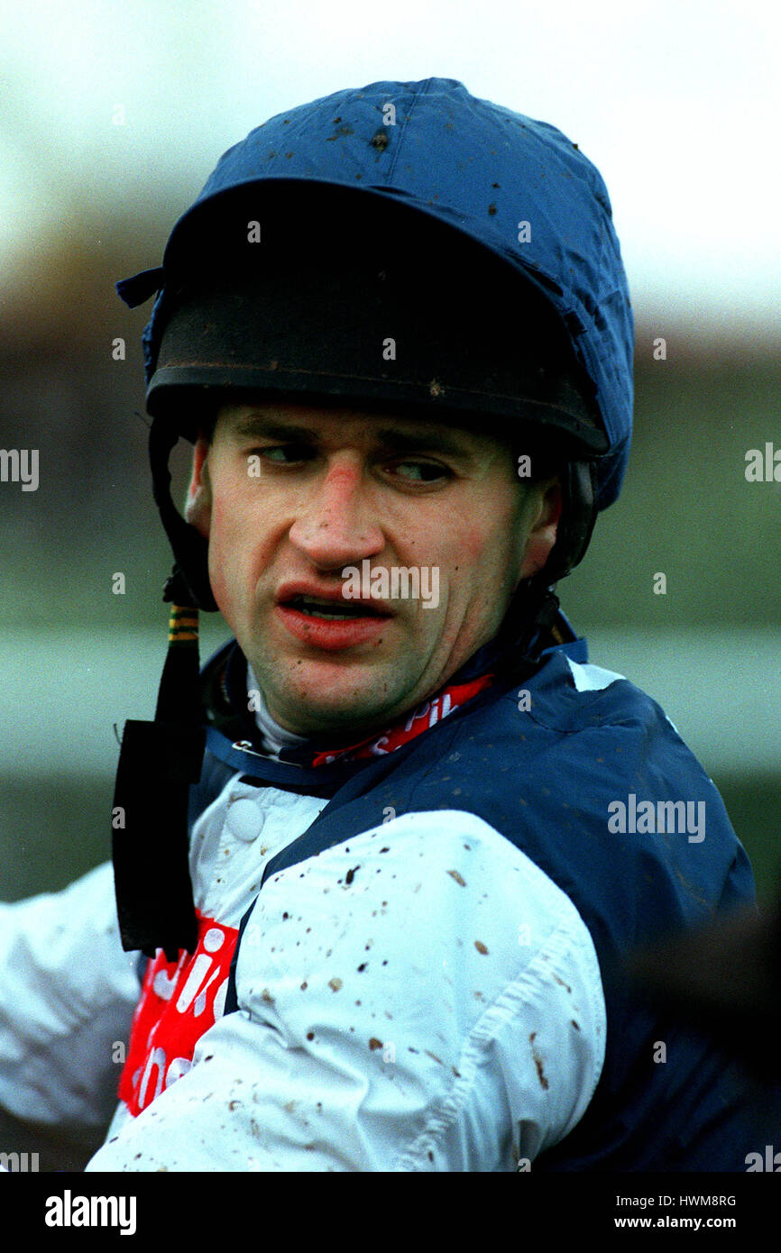 ANDREW THORNTON JOCKEY 14 December 1998 Stock Photo - Alamy