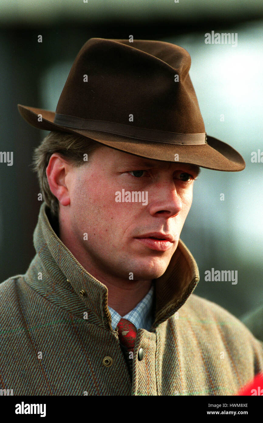 HENRY DALY RACE HORSE TRAINER 14 December 1998 Stock Photo - Alamy