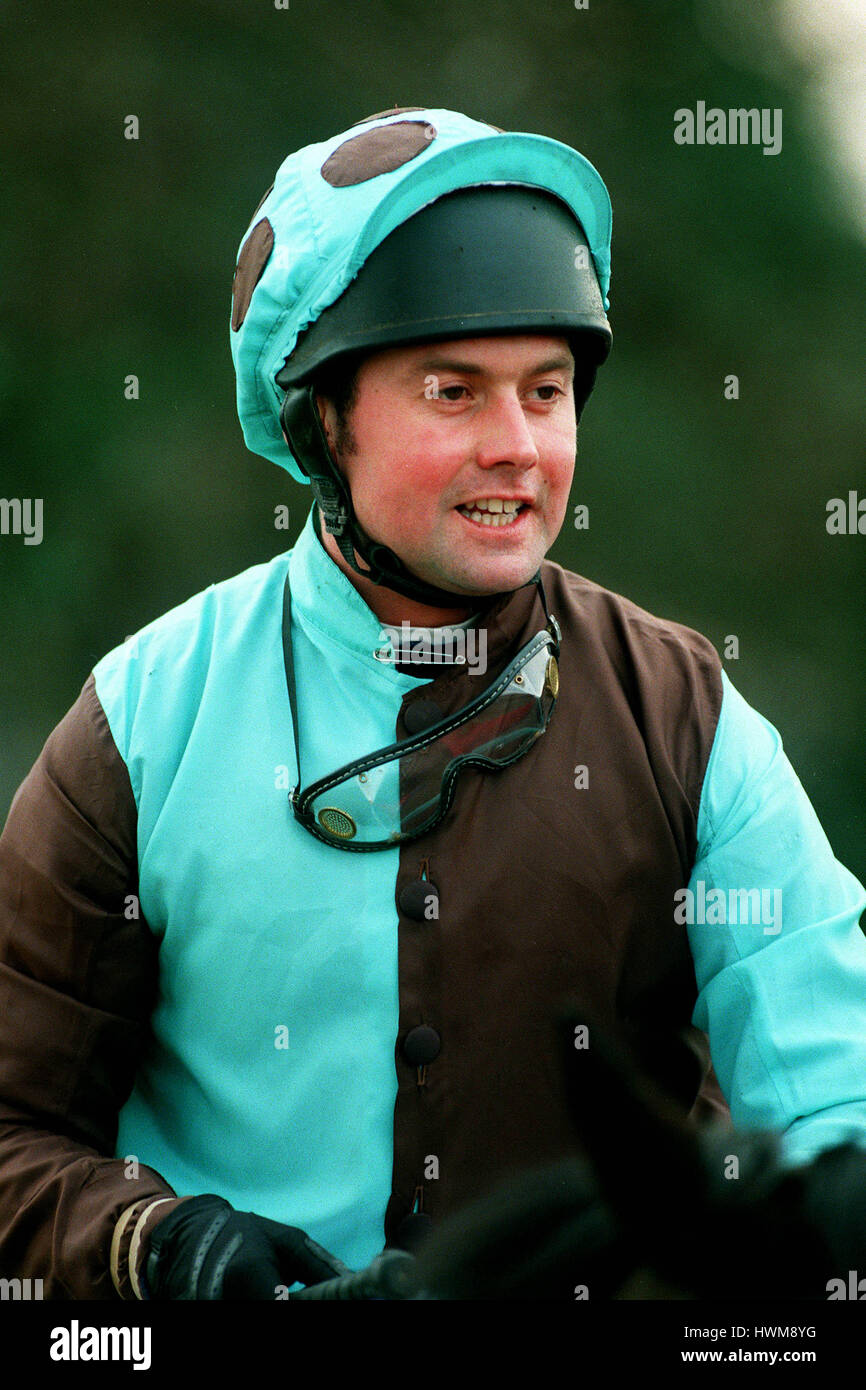 JOHN RYAN JOCKEY 17 February 1998 Stock Photo - Alamy