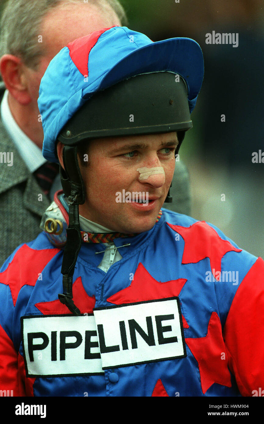 JONATHAN LOWER JOCKEY 23 March 1998 Stock Photo - Alamy
