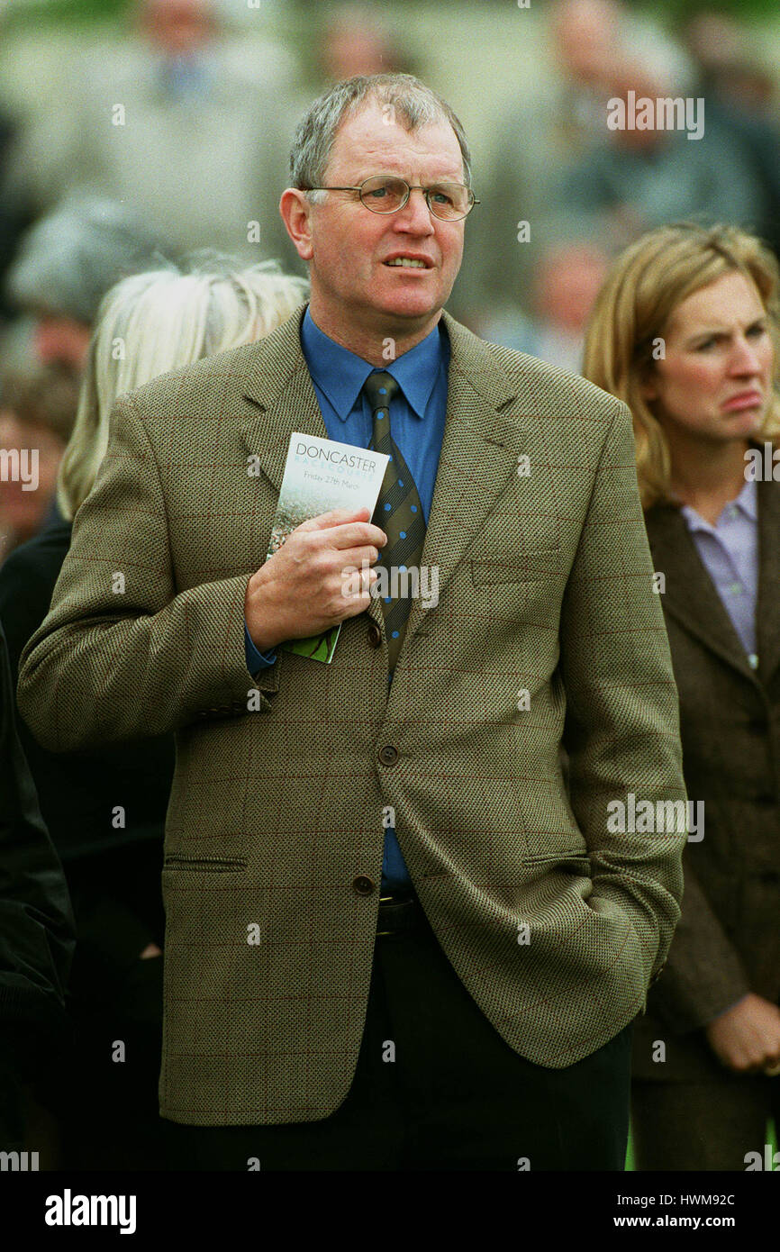 MICHAEL CHANNON RACE HORSE TRAINER 07 April 1998 Stock Photo - Alamy