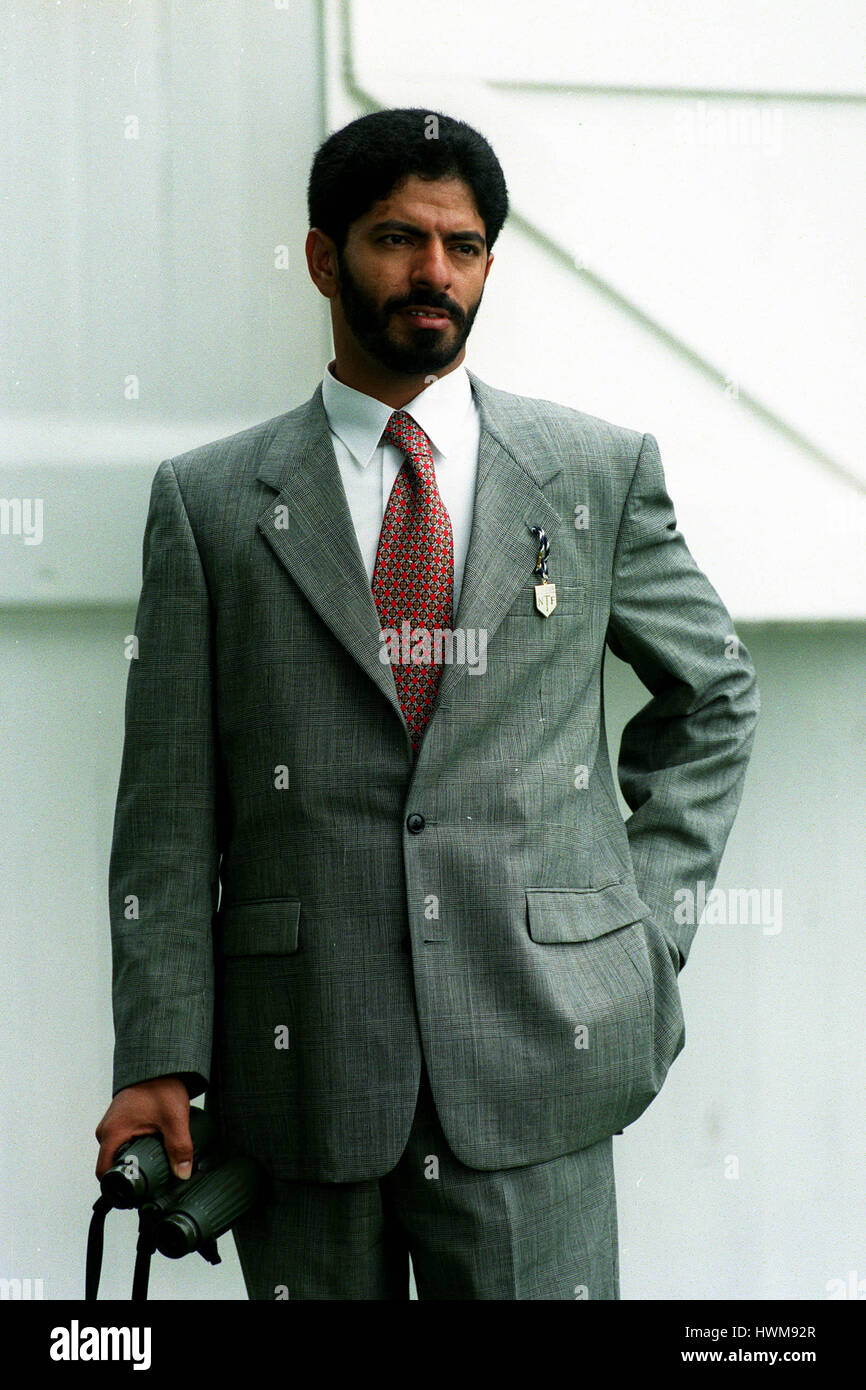 SAEED BIN SUROOR RACE HORSE TRAINER 14 May 1998 Stock Photo - Alamy