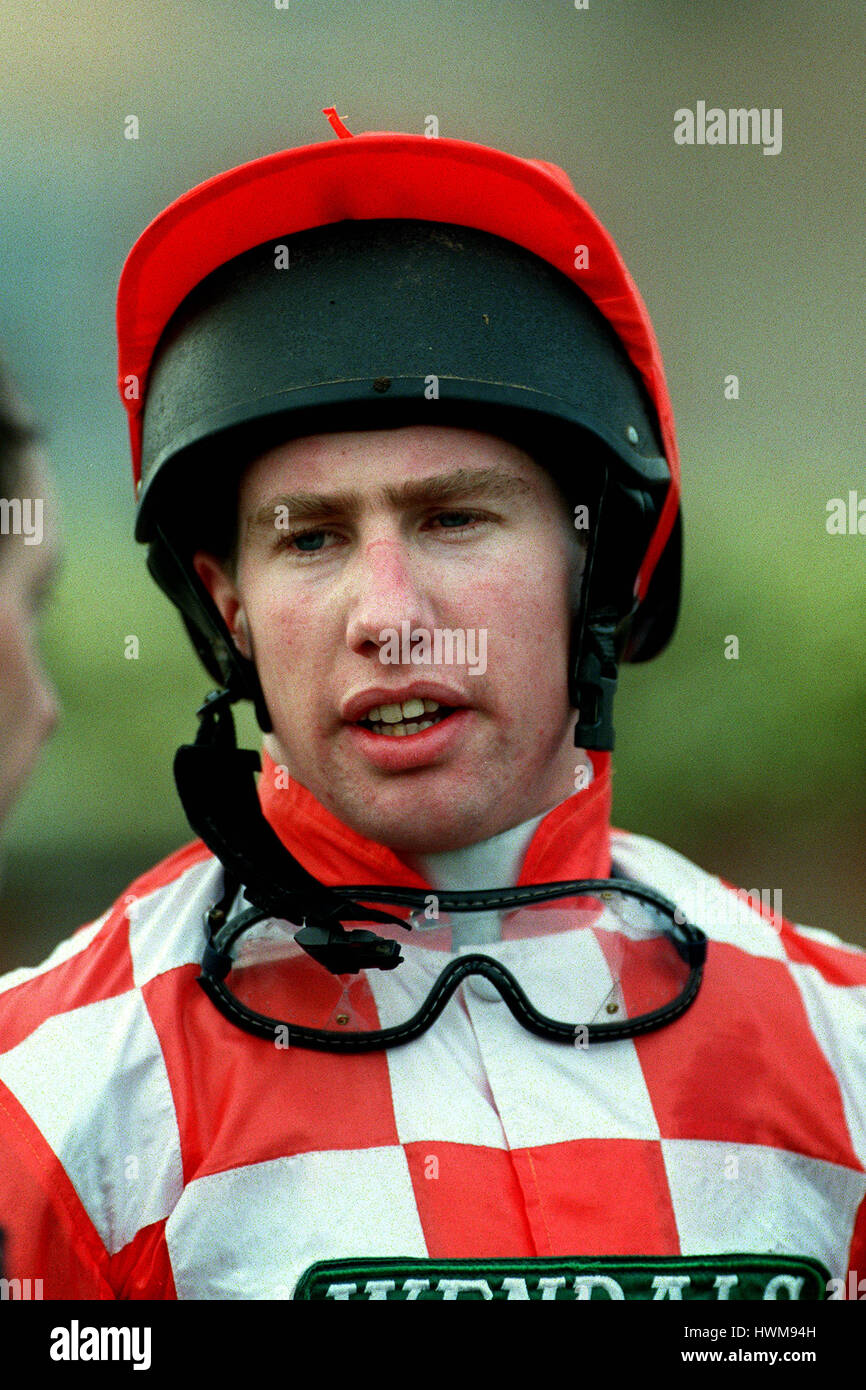 DAVID KAVANAGH JOCKEY 17 February 1998 Stock Photo - Alamy