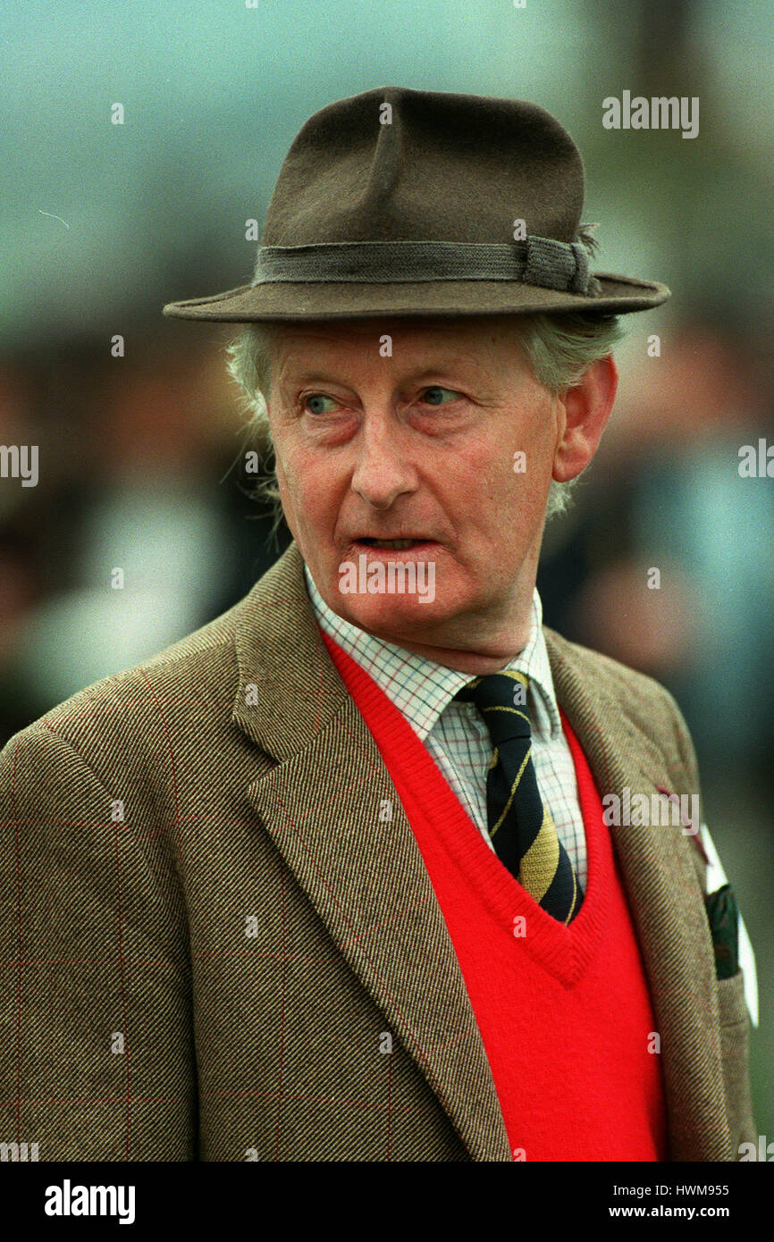 DAVID ELSWORTH RACE HORSE TRAINER 23 March 1998 Stock Photo - Alamy