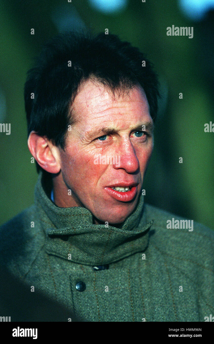 CHRIS GRANT RACE HORSE TRAINER 29 October 1998 Stock Photo - Alamy