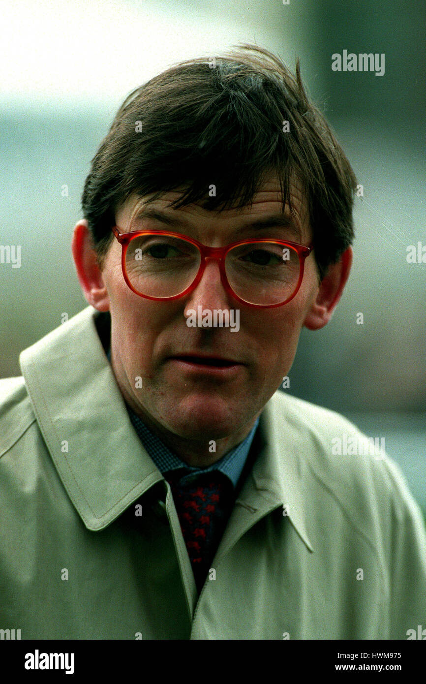 JAMES FANSHAWE RACE HORSE TRAINER 17 April 1998 Stock Photo - Alamy