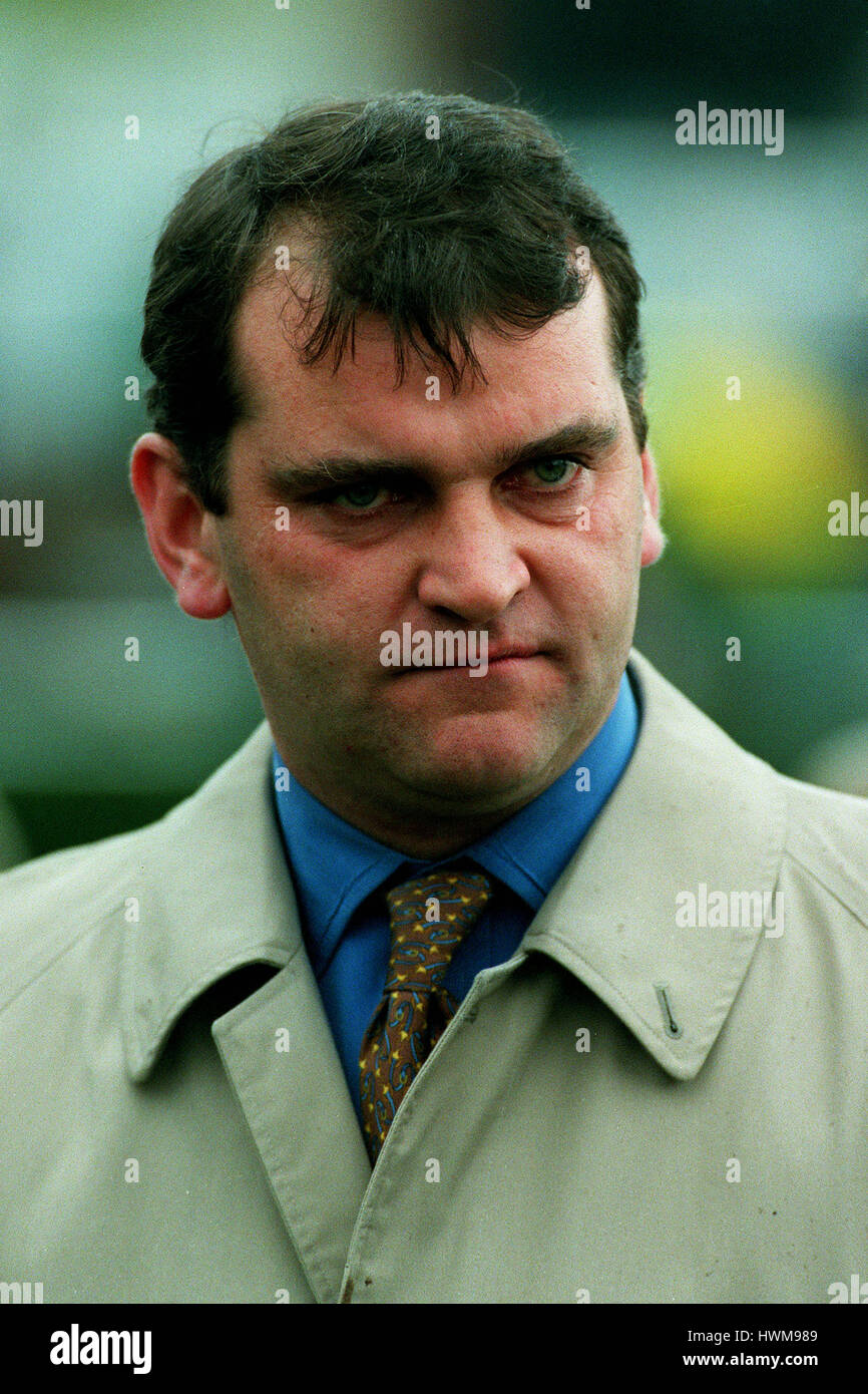BRIAN MEEHAN RACE HORSE TRAINER 17 April 1998 Stock Photo - Alamy