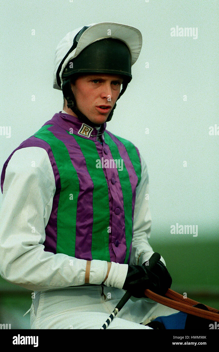 OWEN BURROWS JOCKEY 17 February 1998 Stock Photo - Alamy