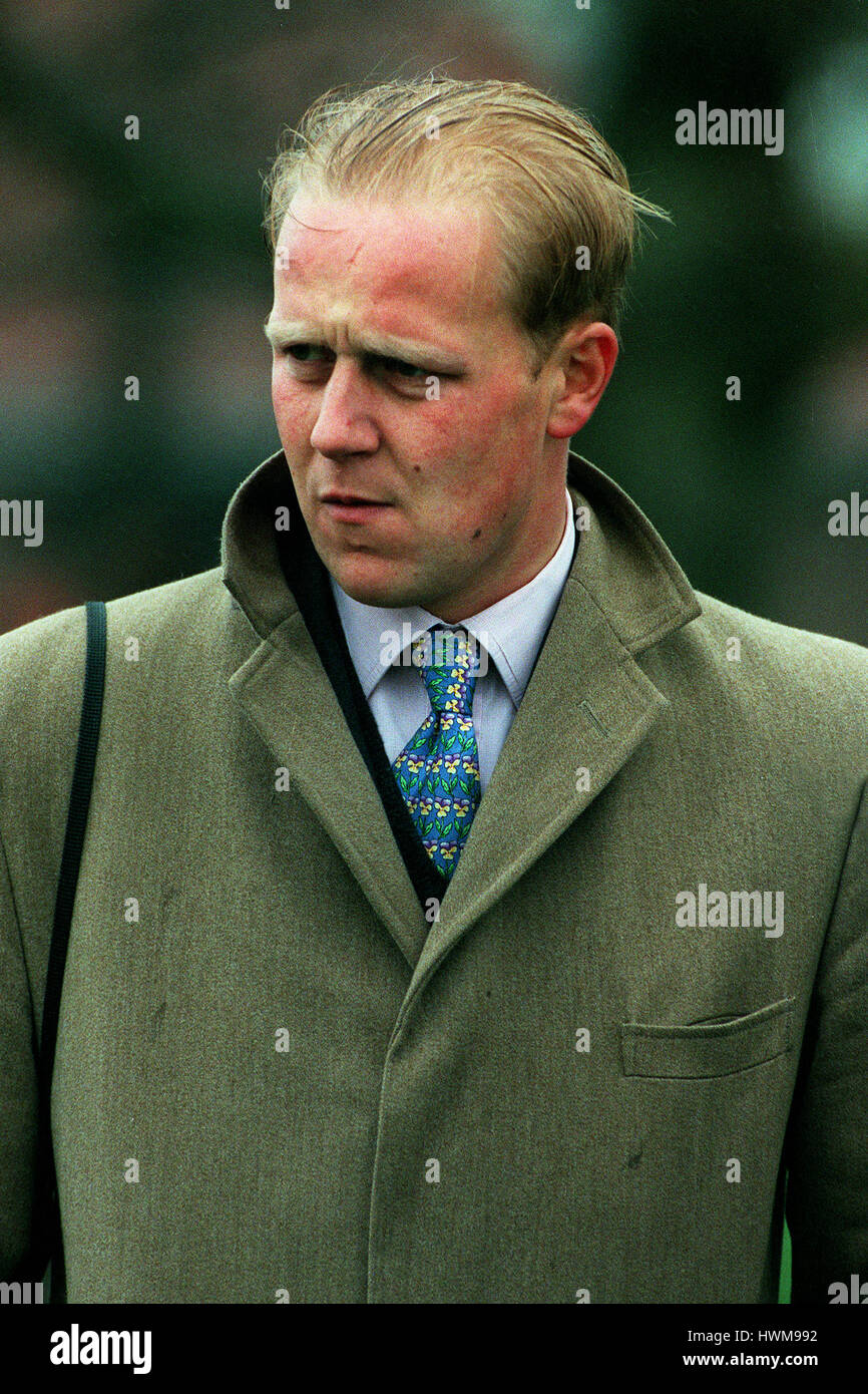 ED DUNLOP RACE HORSE TRAINER 05 May 1998 Stock Photo - Alamy