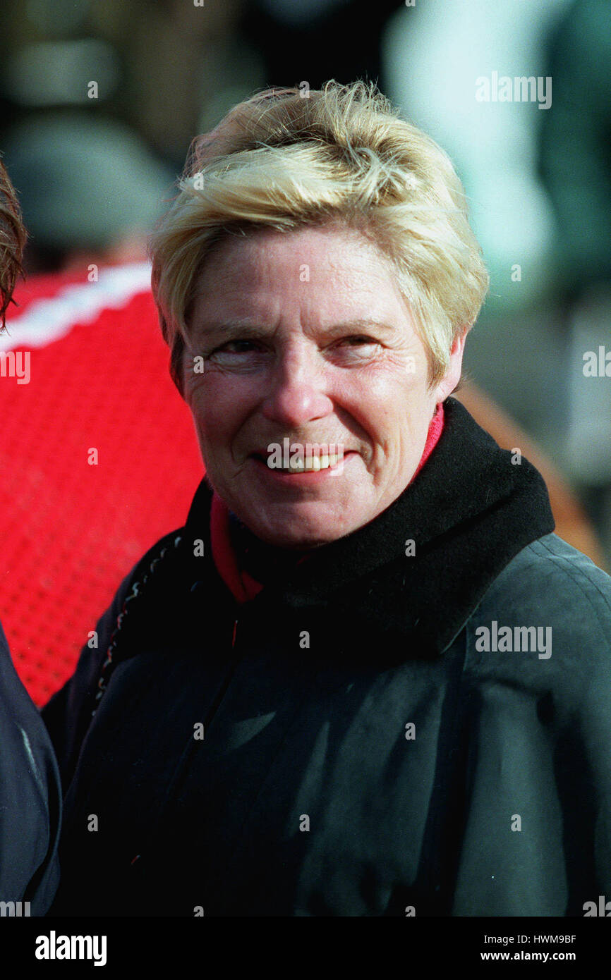 SALLY HALL RACE HORSE TRAINER 25 January 1999 Stock Photo - Alamy