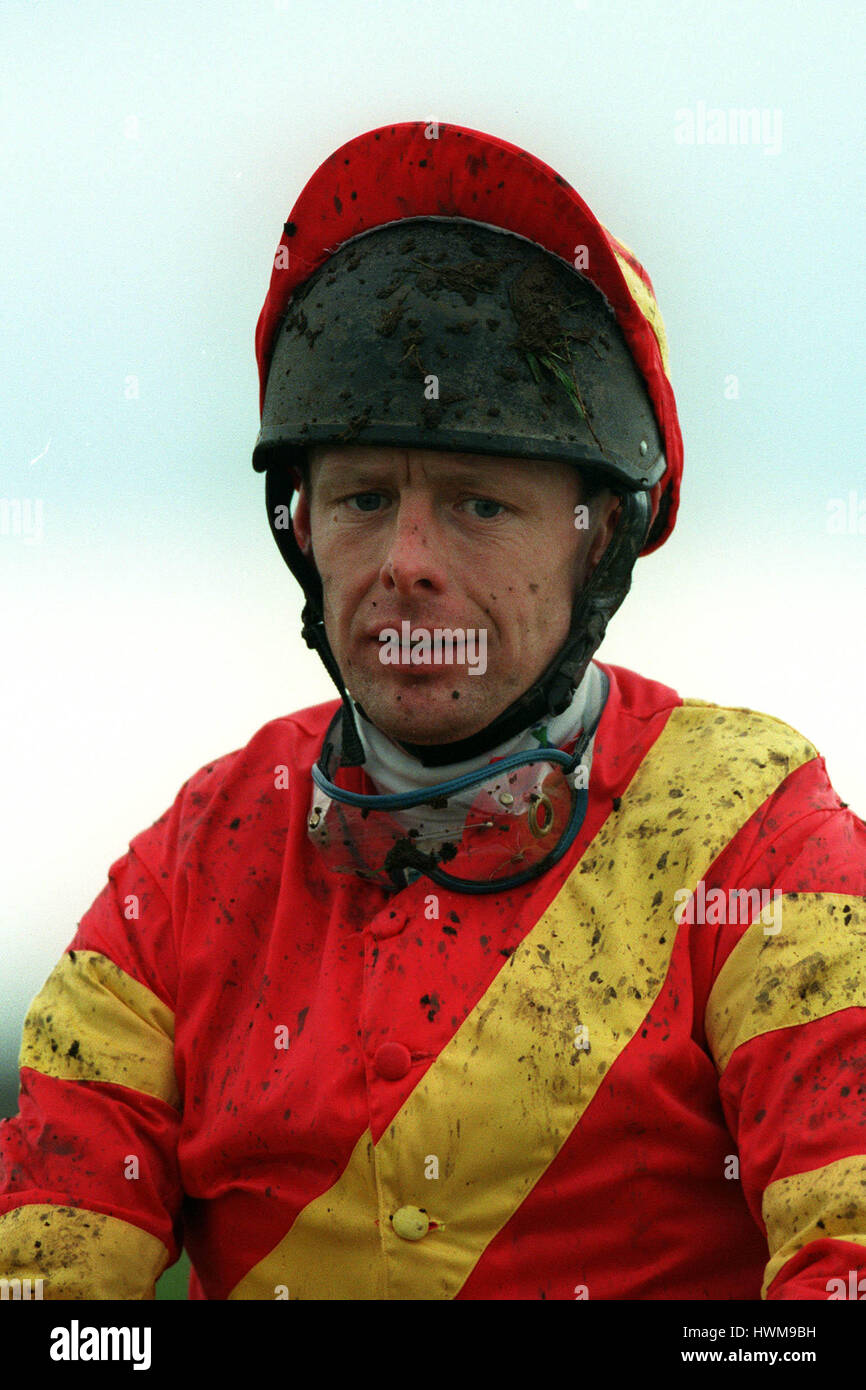M. THOMPSON JOCKEY 09 January 1999 Stock Photo - Alamy