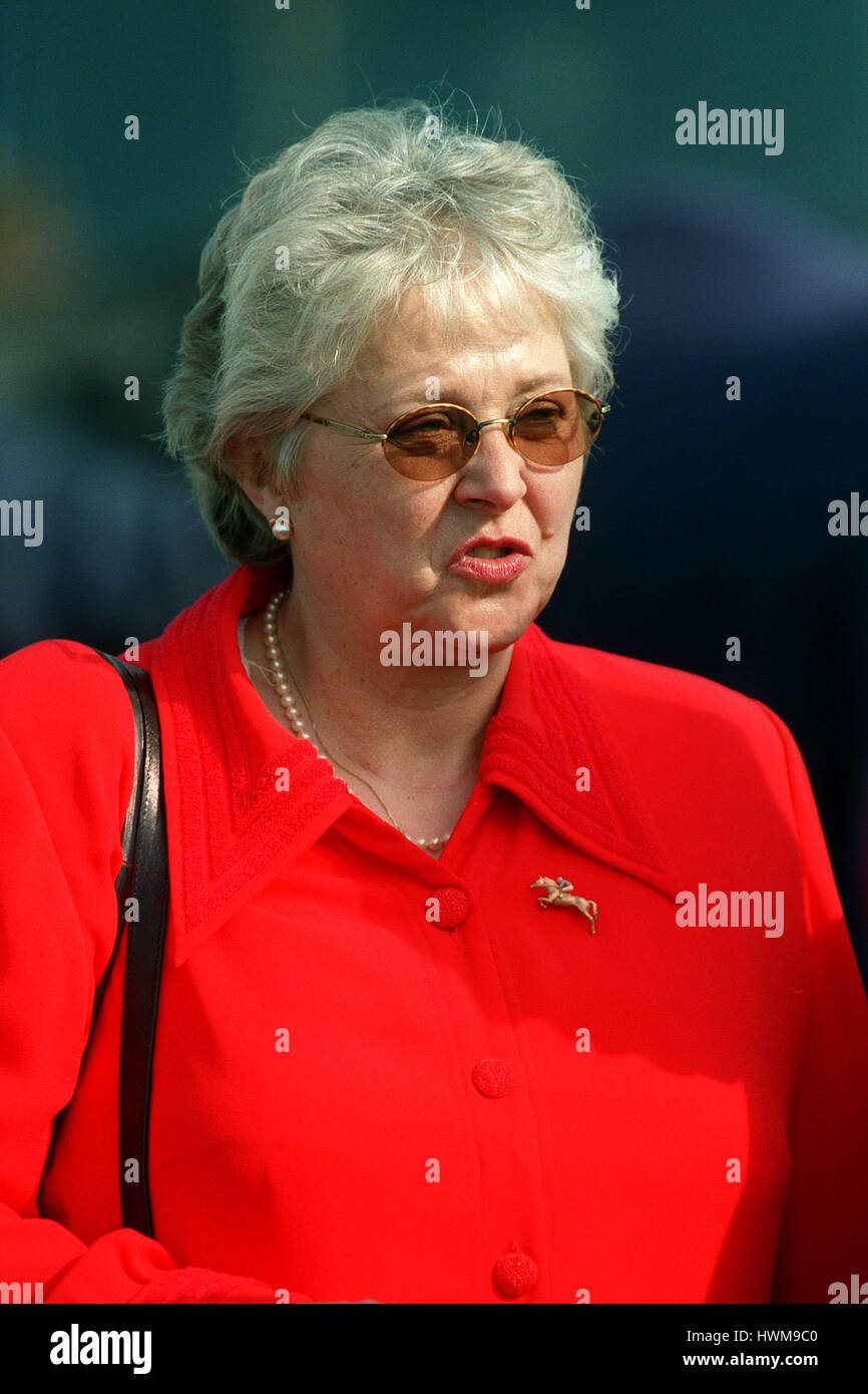 JENNY PITMAN RACEHORSE TRAINER 23 March 1999 Stock Photo - Alamy