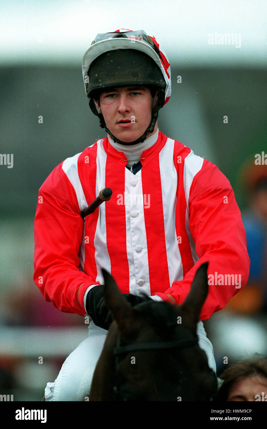 M. THOMPSON JOCKEY 11 January 1999 Stock Photo - Alamy