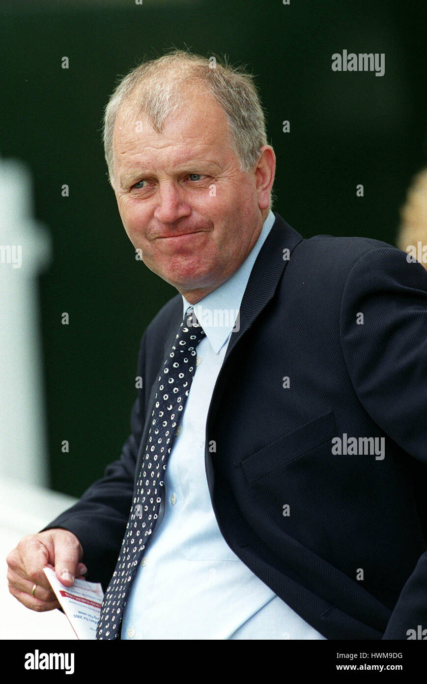 MICHAEL CHANNON RACE HORSE TRAINER 08 September 1999 Stock Photo - Alamy