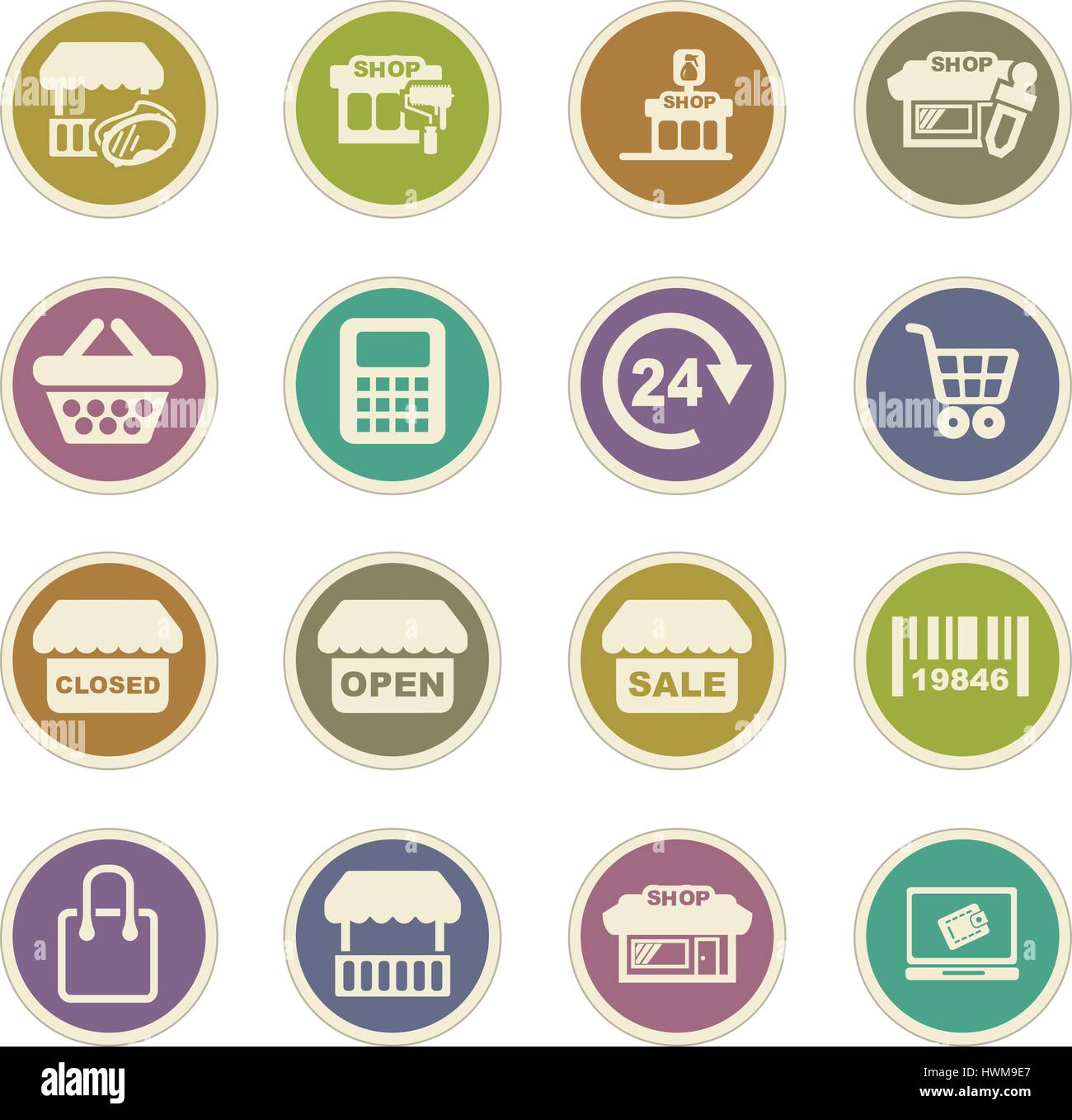 'bag stall' Stock Vector Images - Alamy