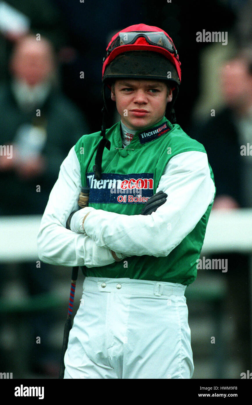 ROBERT THORNTON JOCKEY 29 January 1999 Stock Photo - Alamy