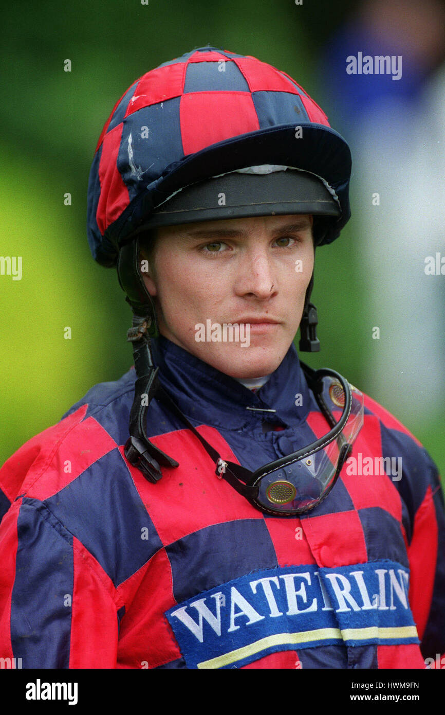 RICHARD MULLEN JOCKEY 16 June 1999 Stock Photo - Alamy