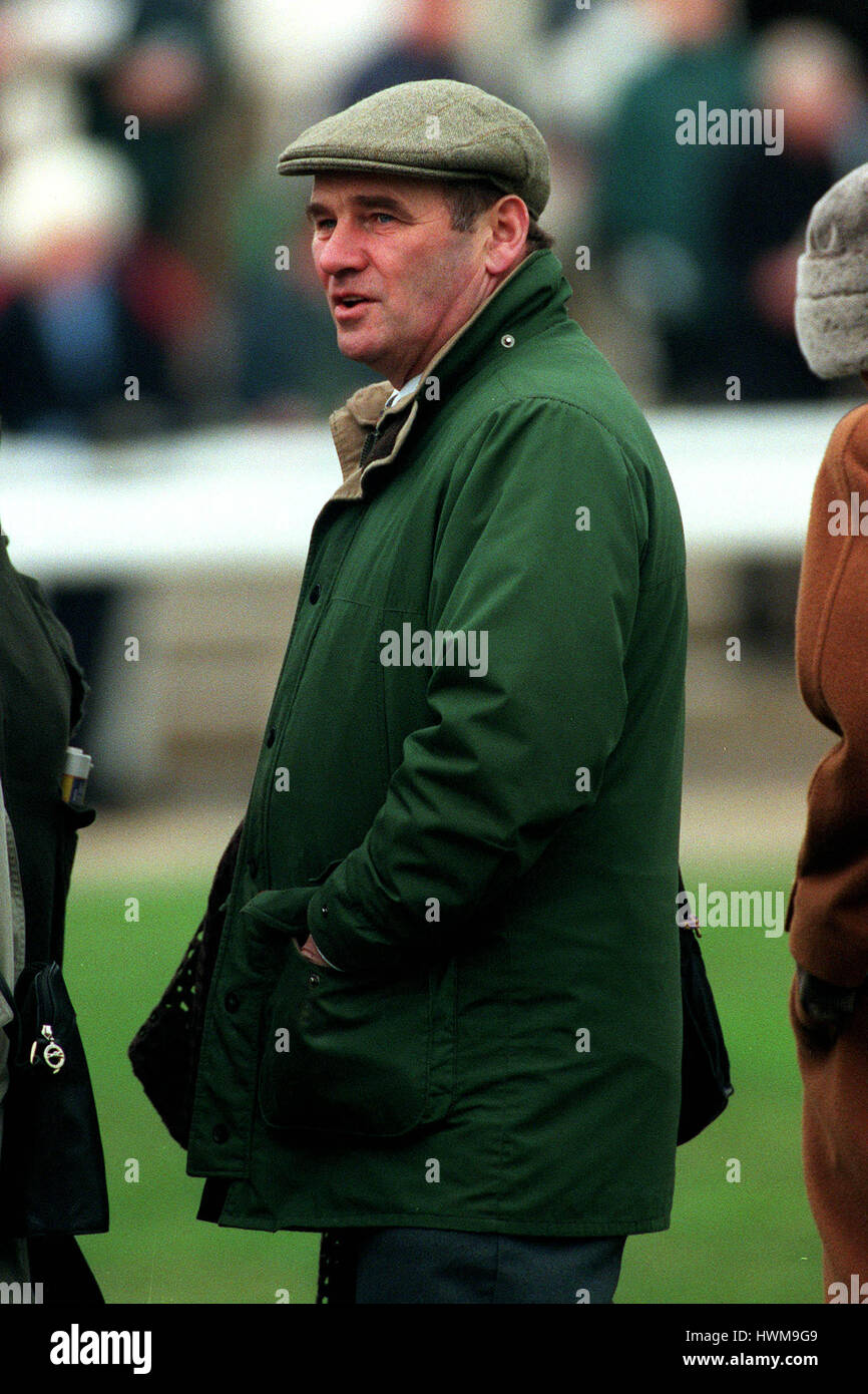 MALCOLM JEFFERSON RACE HORSE TRAINER 25 January 1999 Stock Photo - Alamy
