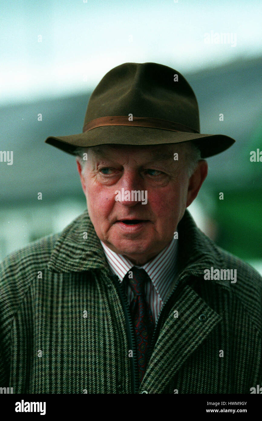 TIM EASTERBY RACE HORSE TRAINER 11 January 1999 Stock Photo - Alamy