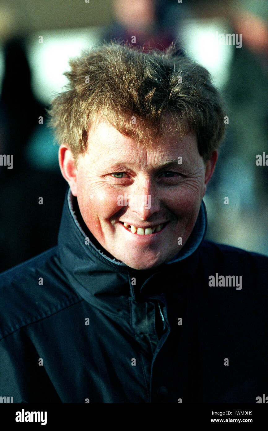 BRIAN ROTHWELL RACE HORSE TRAINER 25 January 1999 Stock Photo - Alamy