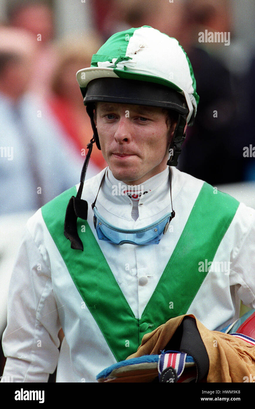 MICHAEL FENTON JOCKEY 08 September 1999 Stock Photo - Alamy