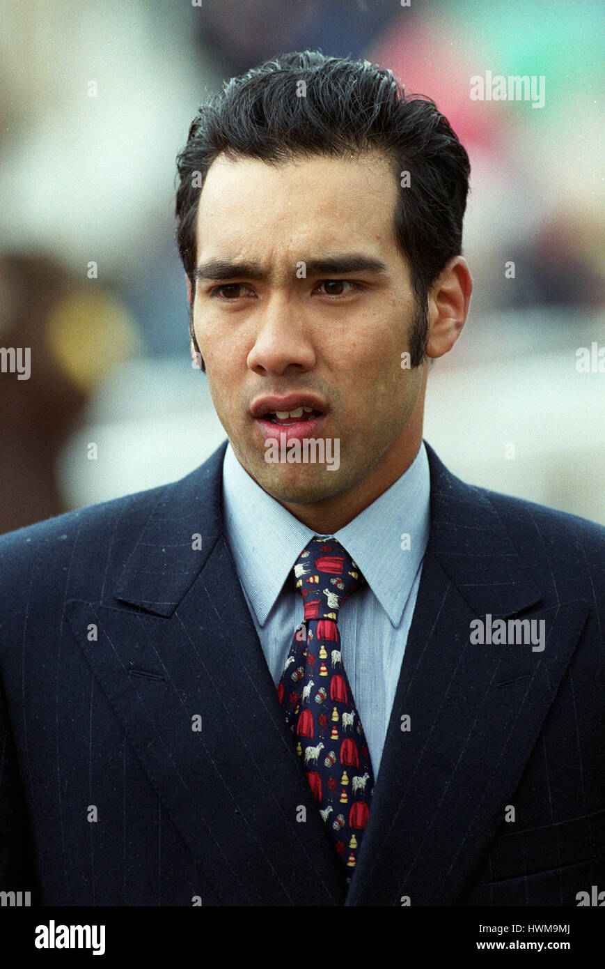 GREG CHUNG RACE HORSE TRAINER 09 September 1999 Stock Photo - Alamy