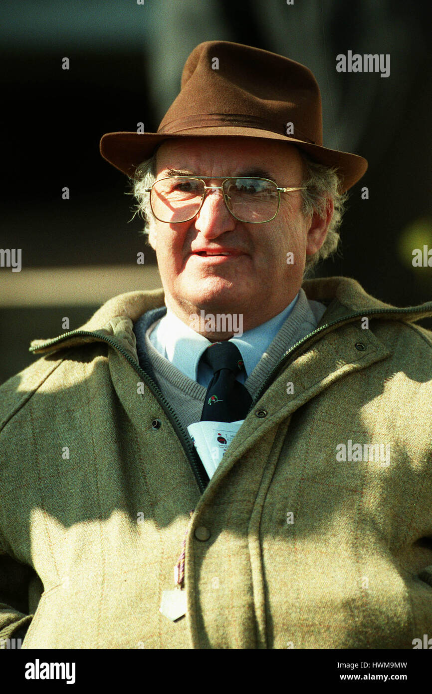 JIMMY HARRIS RACE HORSE TRAINER 29 March 1999 Stock Photo - Alamy