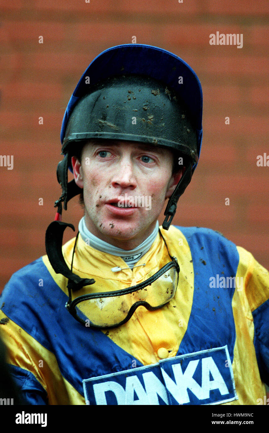 CARL LLEWELLYN JOCKEY 26 January 1999 Stock Photo - Alamy