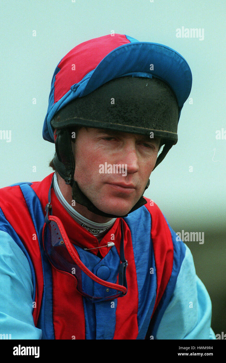 CARL LLEWELLYN JOCKEY 25 January 1999 Stock Photo - Alamy