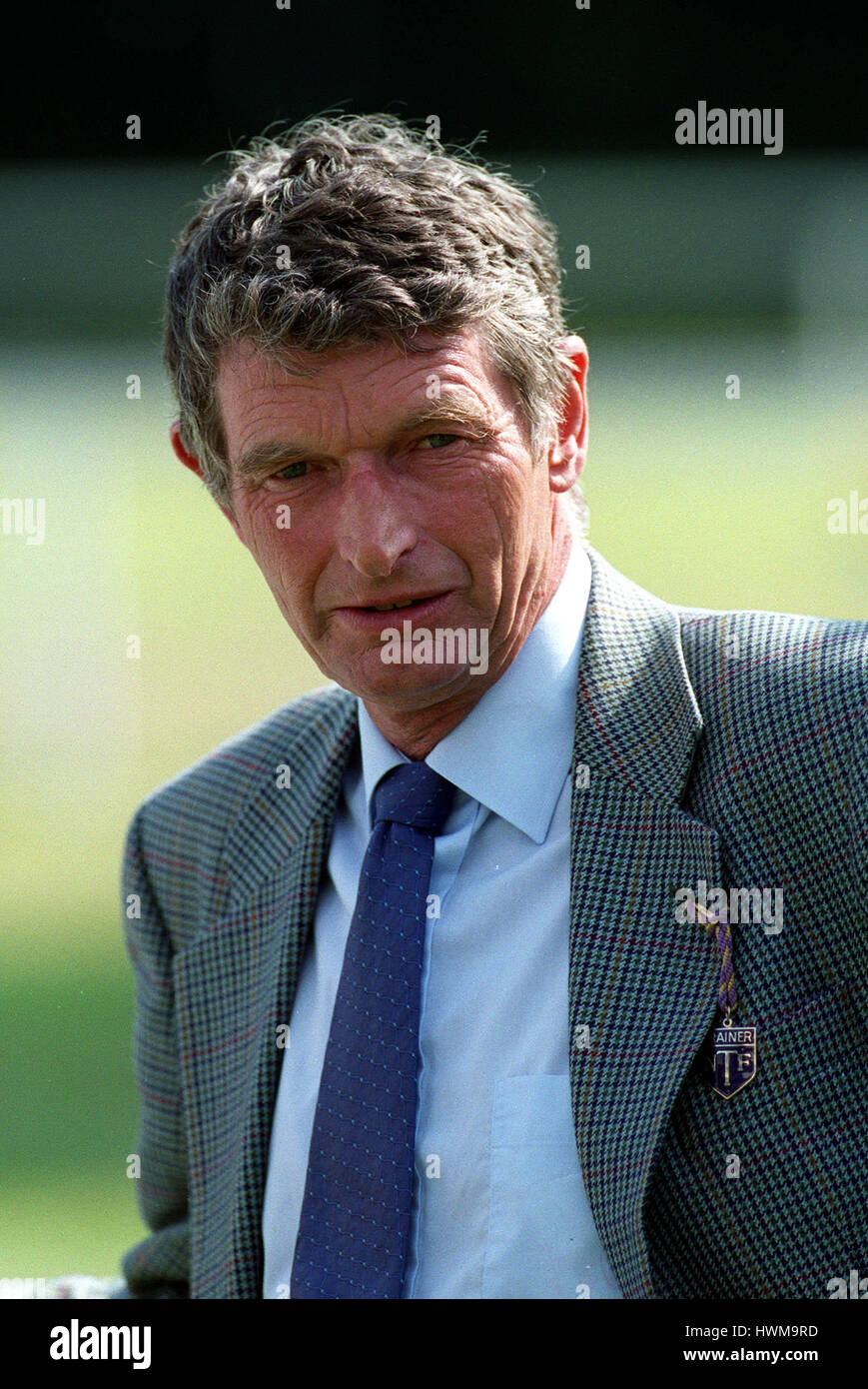 ERIC ALSTON RACE HORSE TRAINER 29 July 1999 Stock Photo - Alamy