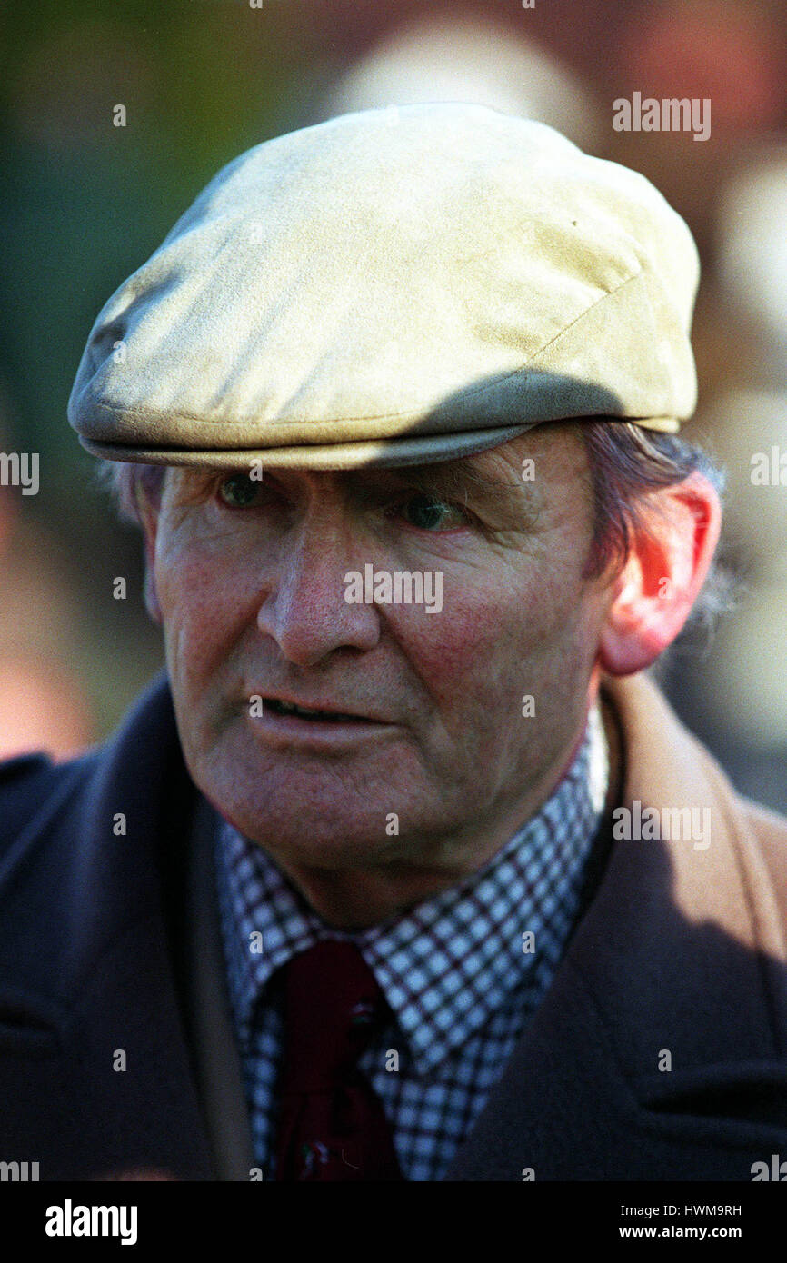 PETER BEAUMONT RACE HORSE TRAINER 25 January 1999 Stock Photo - Alamy