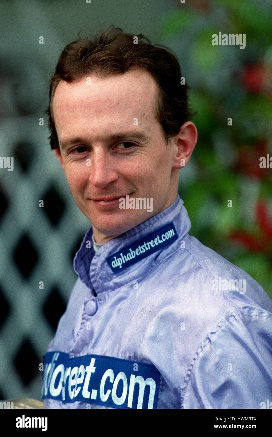 STEVEN DROWNE JOCKEY 29 March 1999 Stock Photo - Alamy