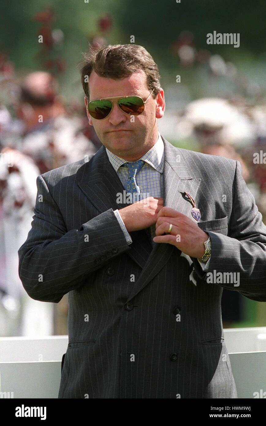 BRIAN MEEHAN RACE HORSE TRAINER 09 September 1999 Stock Photo - Alamy