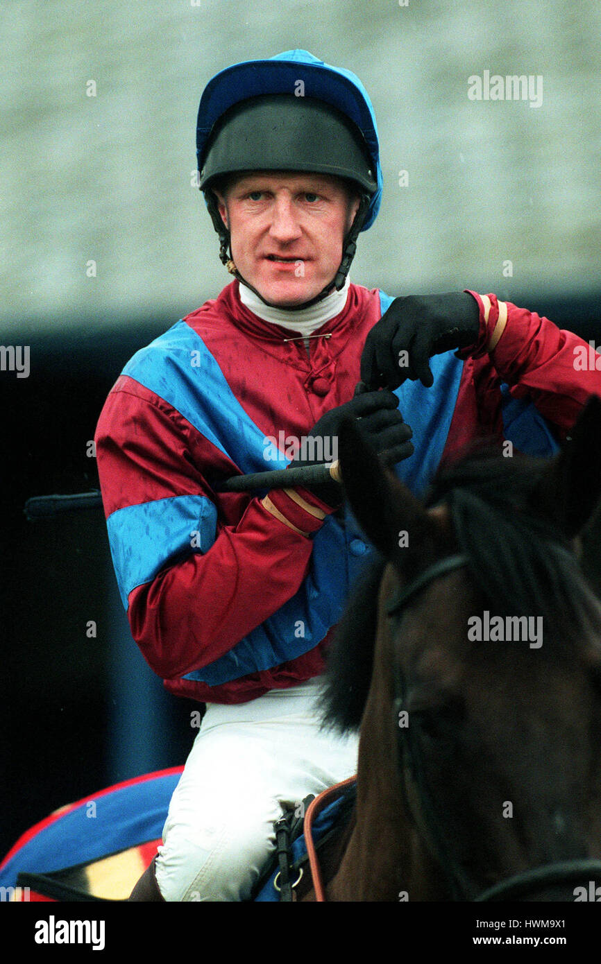 ROBERT BELLAMY JOCKEY 26 January 1999 Stock Photo - Alamy