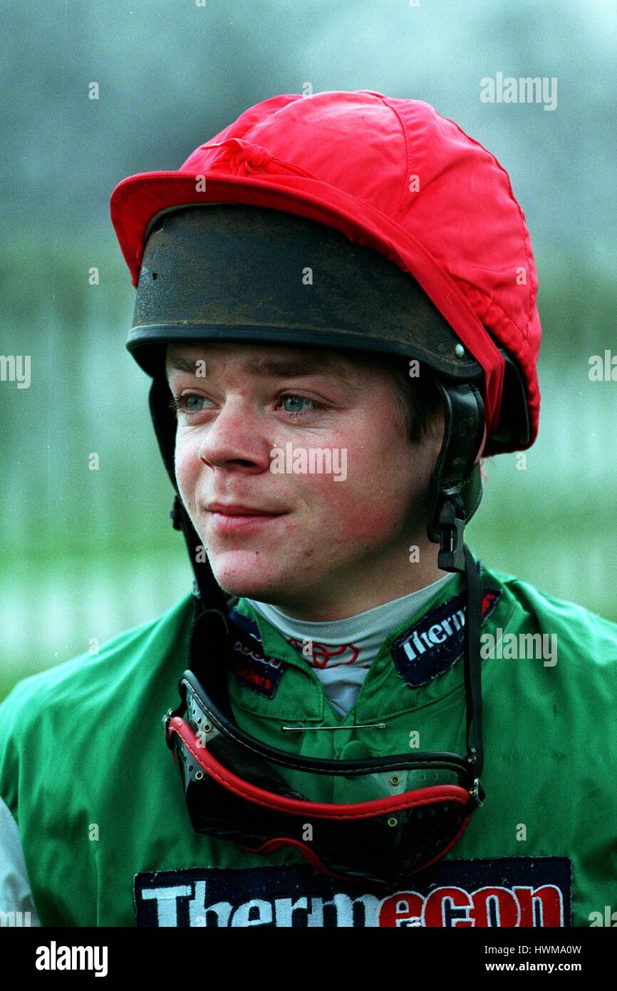 ROBERT THORNTON JOCKEY 29 January 1999 Stock Photo - Alamy