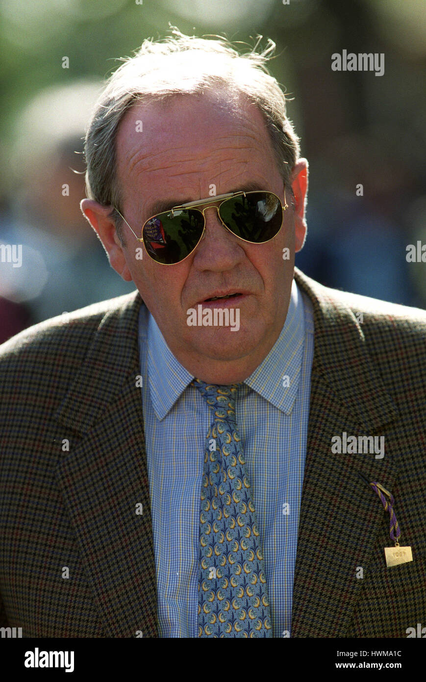 RICHARD HANNON RACE HORSE TRAINER 09 September 1999 Stock Photo - Alamy