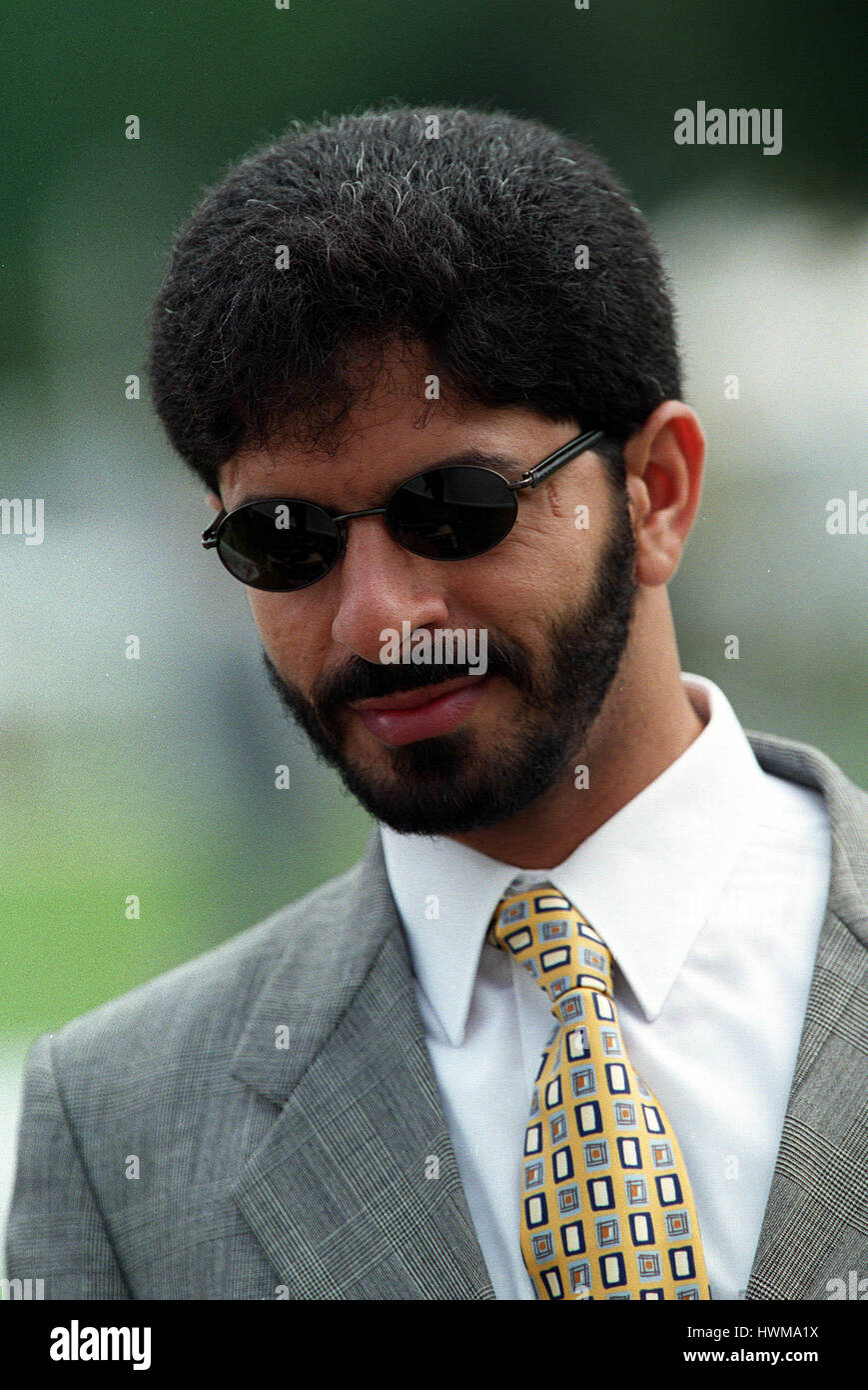 SAEED BIN SUROOR RACE HORSE TRAINER 08 September 1999 Stock Photo - Alamy