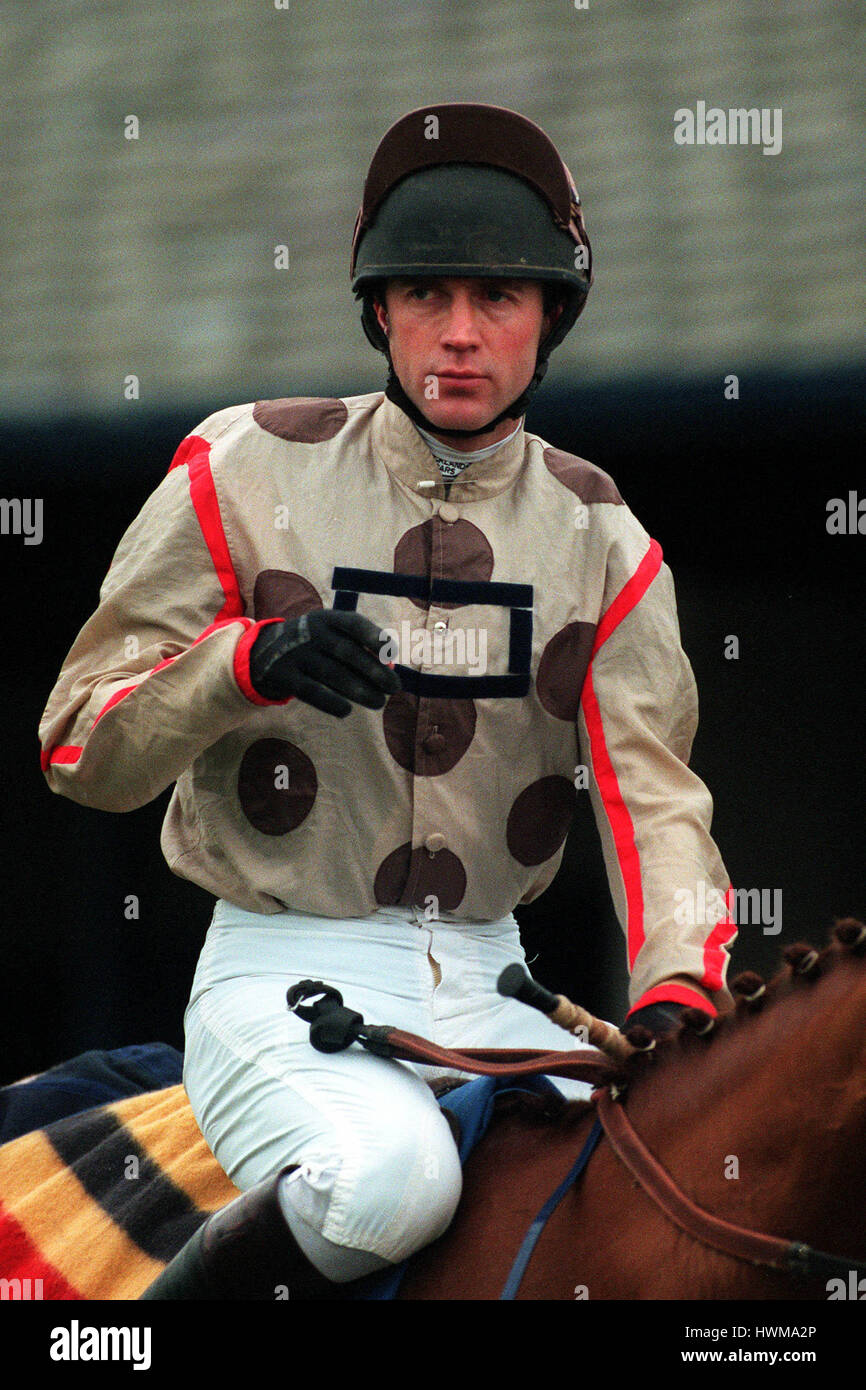 CARL LLEWELLYN JOCKEY 26 January 1999 Stock Photo - Alamy