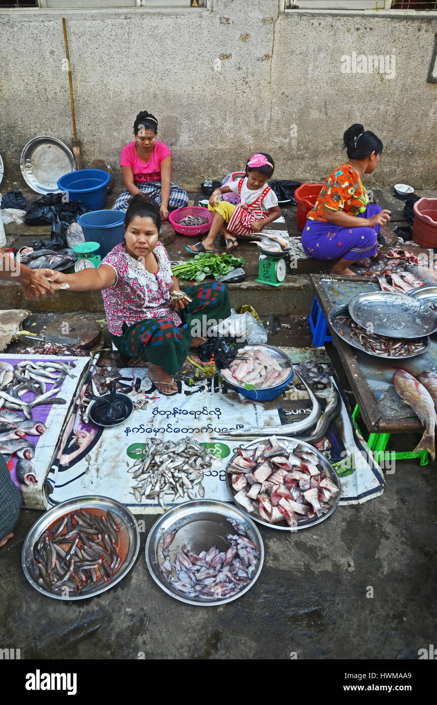 Yangon Seafood High Resolution Stock Photography and Images - Alamy